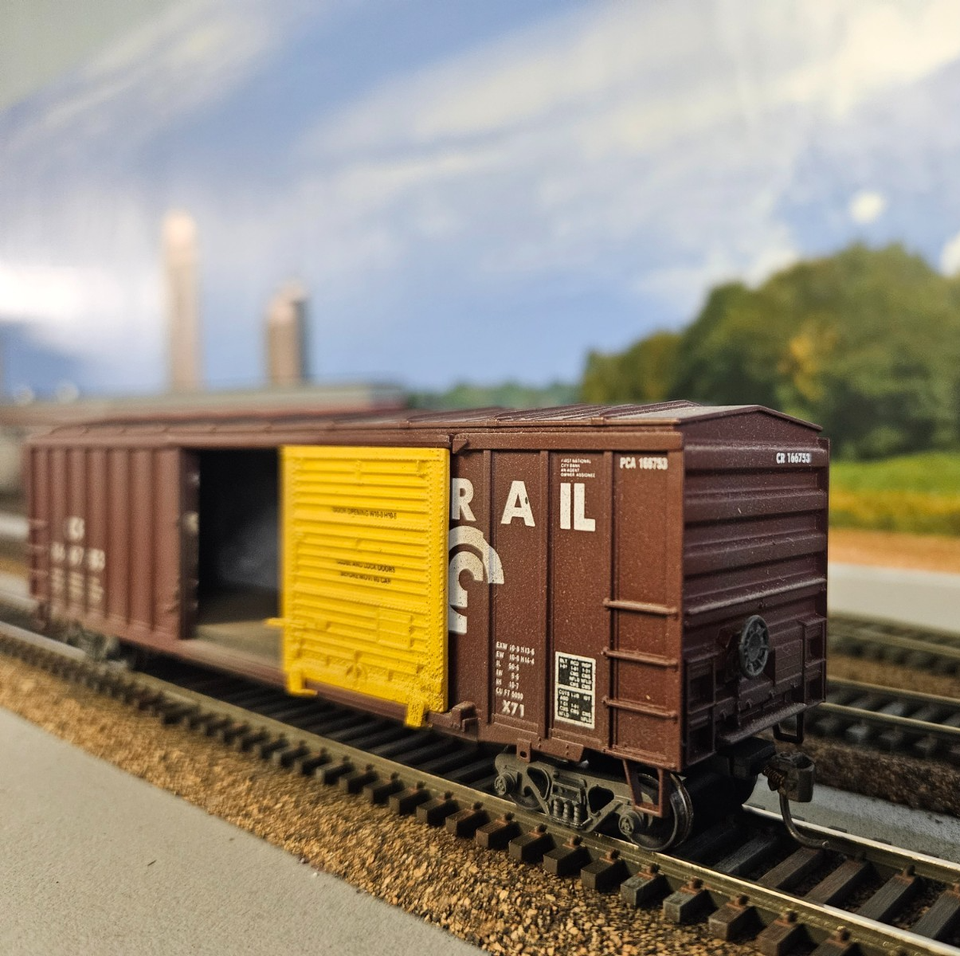 HO Athearn 50’ Railbox Box Car Conrail Weathered | eBay