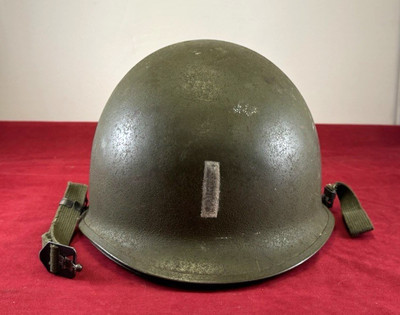 Original Vintage Vietnam War Era U.S. M1 Helmet with Liner – Heat Stamp ...