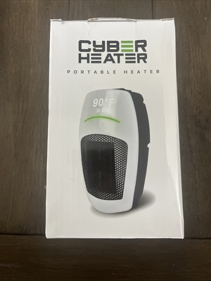 Cyber Heater Plug In Portable Heater New In Box Small Space Heater | eBay