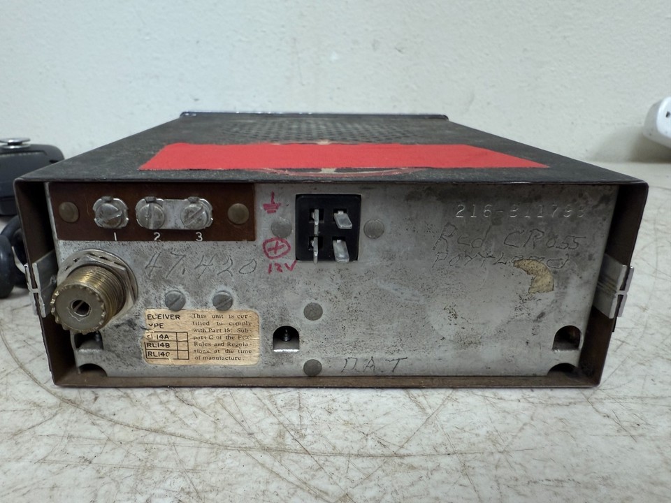 Vintage Regency BTL-301 FM Transceiver – Low-Band Single Channel Radio ...