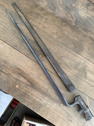 Civil War Era - US Military Springfield Trapdoor Bayonet~ m1873 Indian ...