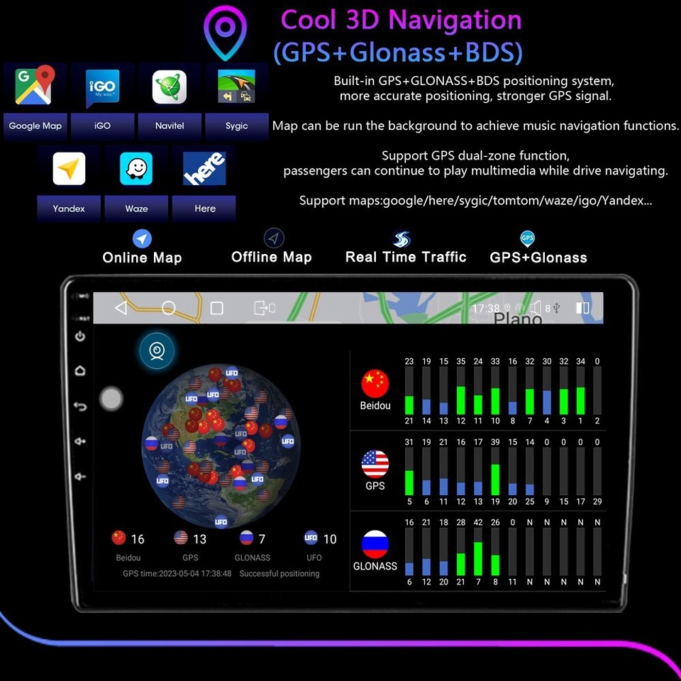 For Honda Element 2002-2011 Android Carplay Car Stereo Radio GPS ...