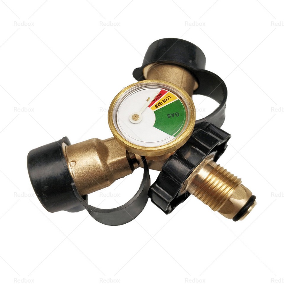 LPG Bottle POL Dual Outlet Adapter "Y" Configuration with Gas Level ...