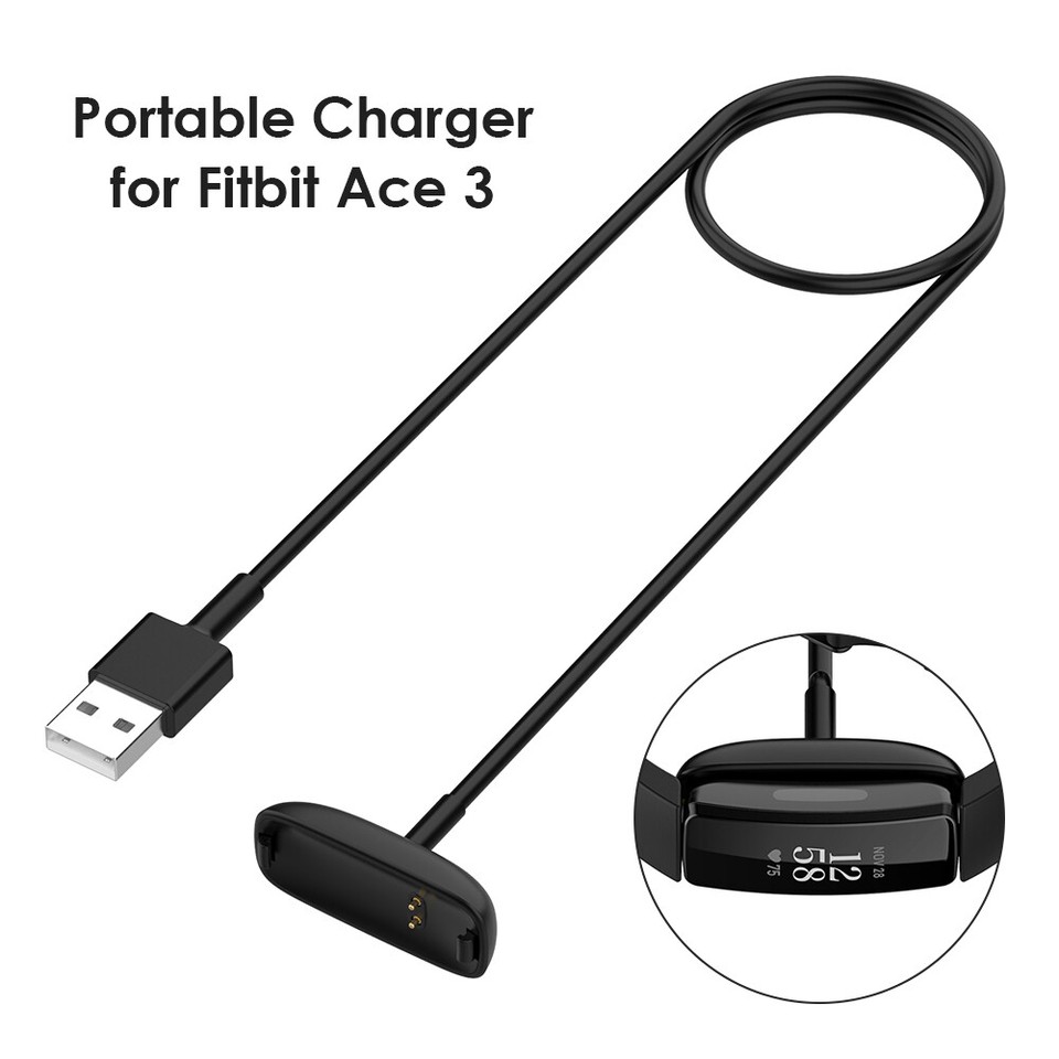 Charging Cable Replacement Power Cord for Fitbit Ace 3/Fitbit Inspire 2 ...