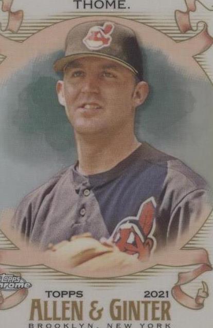 2021 Topps Allen & Ginter Chrome - Jim Thome #255 Refractor for sale ...
