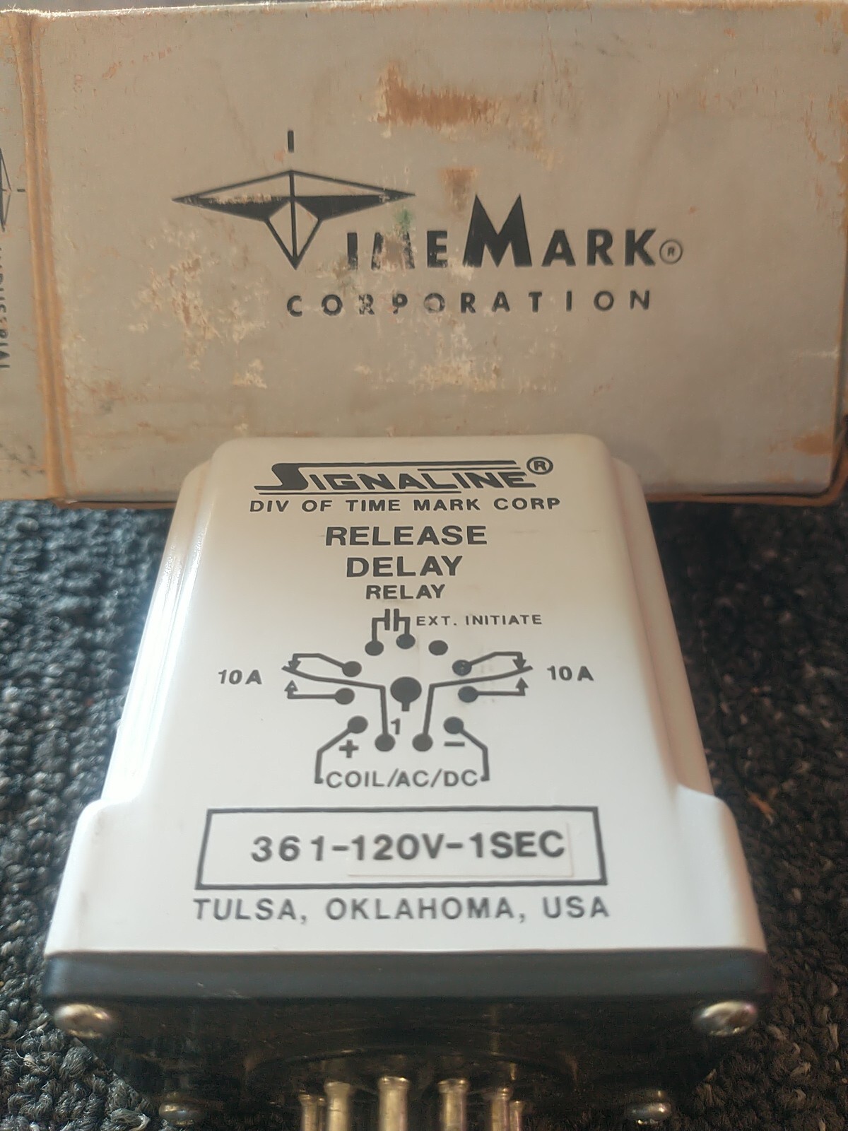 Signaline Delay Relay 361-120V-1SEC 10A | eBay
