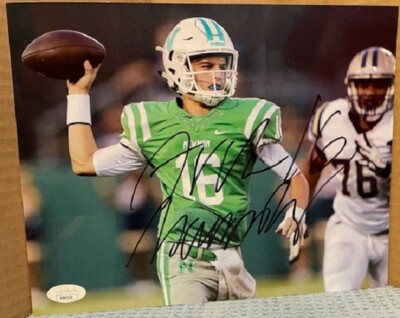Arch Manning 8x10 photo autograph signed JSA Texas Longhorns Newman ...
