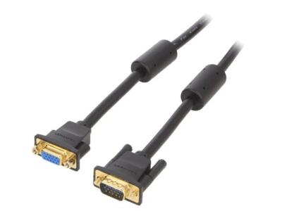 DAGBG Kabel D-Sub 15pin HD BuchseD-Sub 15pin HD Stecker schwarz VENTION ...