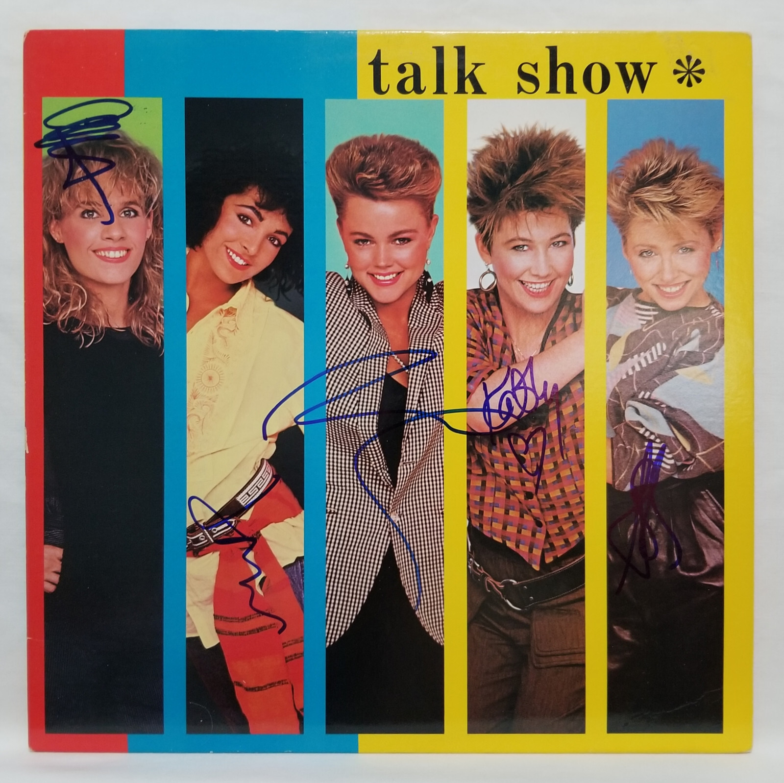 The Go Go's Signed Talk Show Album Original Band Members Autographed LP ...