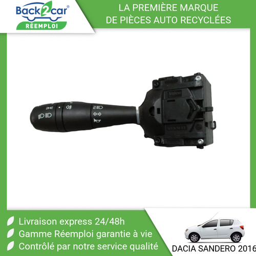 🏆 COMMANDE ECLAIRAGE DACIA SANDERO II Phase 1 2012-... 255403924R 🌱 ...