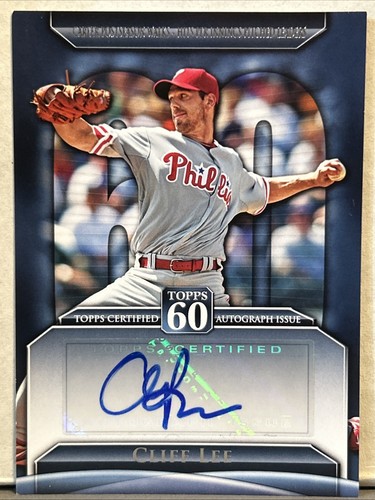 2011 Topps Series 2 Cliff Lee Topps 60 Autograph T60A-CL | eBay