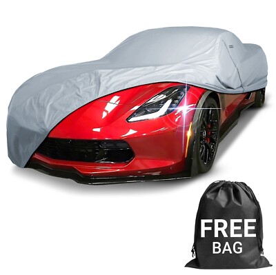 1984-2019 Chevy Corvette C4, C5, C6, C7 Custom Car Cover - Waterproof ...