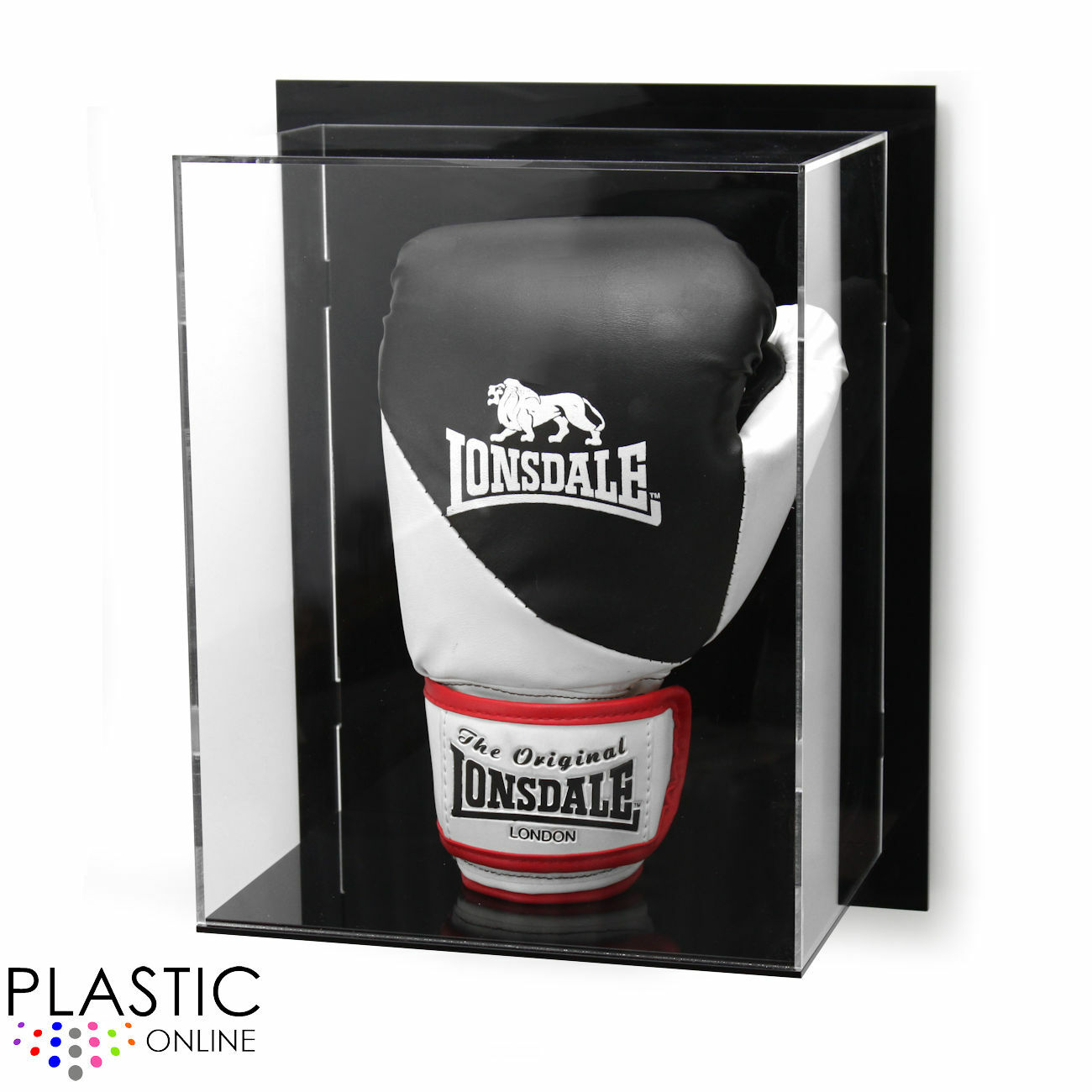 Wall Mounted Boxing Glove Display Case For Signed Autographed Boxing ...