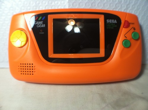 Sega Game Gear Orange Console Bundle | eBay