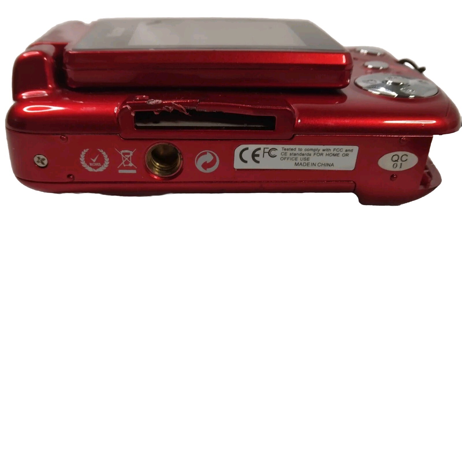 Vivitar ViviCam X014N 10.1MP Digital Camera - Red | eBay