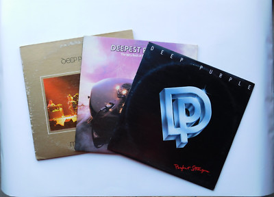 Deep Purple vinyl lot. Perfect Strangers, Deepest Purple, Made In Japan ...