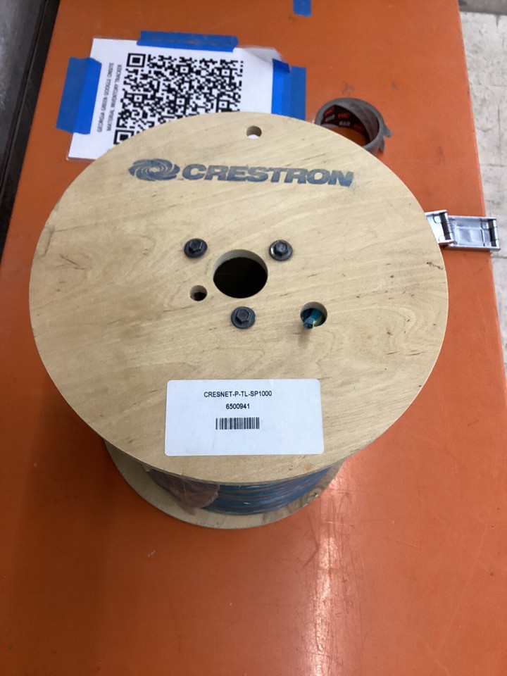 CRESTRON- CRESNET-P-TL-SP1000 2C/18 2C/22 SHLD Low Cap CMP NEW | eBay