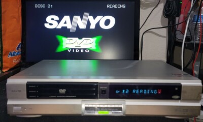 Sanyo DWM-470 DVD/CD/MP3 Player 3-Disc Changer Tested **Read** | eBay