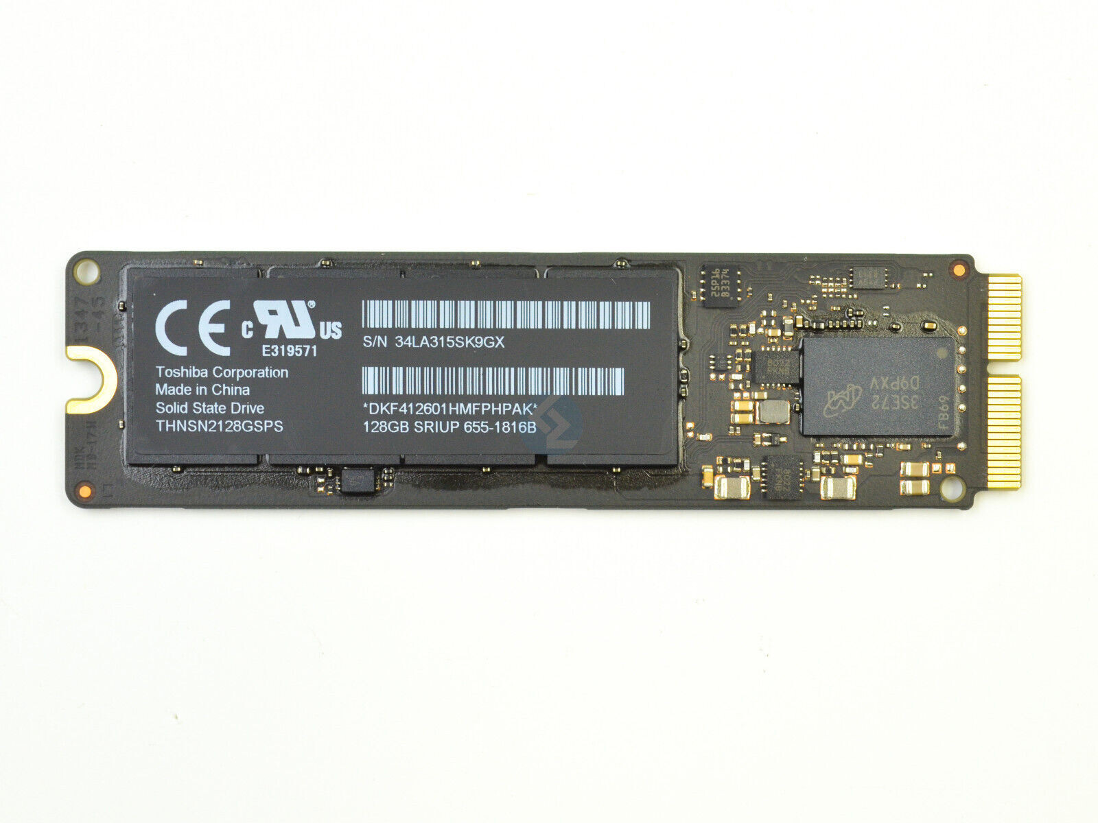 SSD Solid State Drive 128GB 655-1837C for MacBook Pro 15" A1398 Late ...