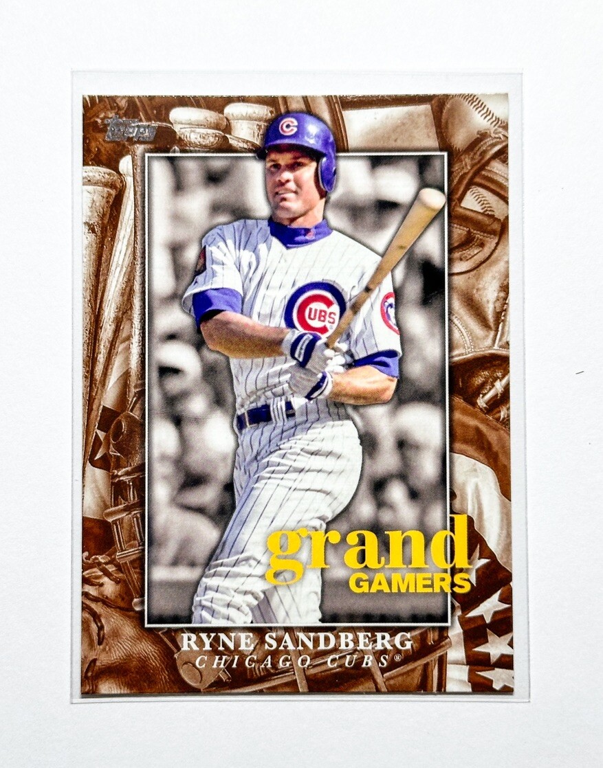 2024 Topps Series 1 Ryne Sandberg #GOG-12 Grand Gamers Chicago Cubs | eBay