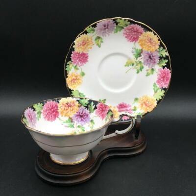 PARAGON MUMS TEA CUP & SAUCER SET CH6299 | eBay