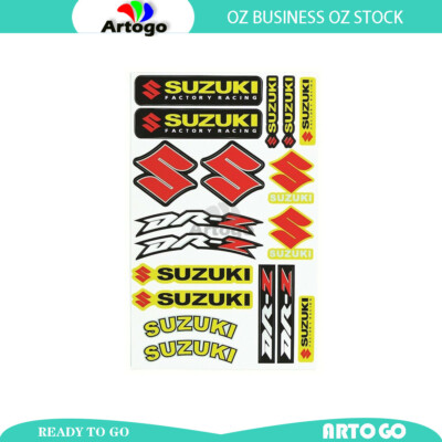 Sticker Graphic Decal Kit Fit Suzuki DRZ110 DRZ125 DRZ250 etc Sticker ...
