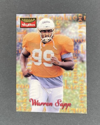 1995 Skybox Premium #169 Warren Sapp Rookie Card RC | eBay