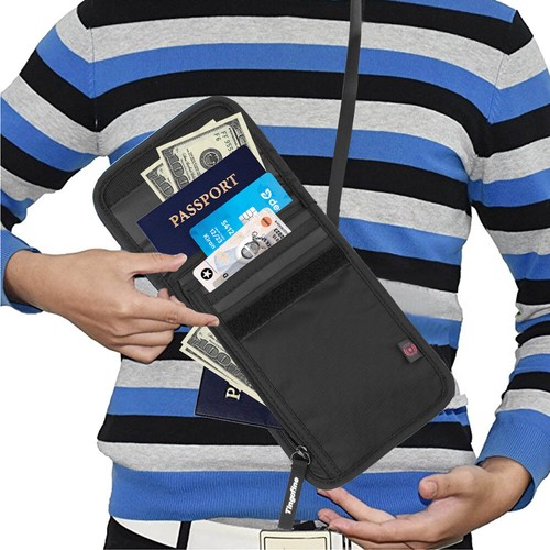 High-Tech RFID Blocking Large Wallet Cover Passport Holder for Men ...