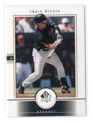 Baseball Card - 2000 Craig Biggio 42 - Houston Astros Upper Deck SP ...