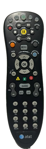 Genuine AT&T S10-S4 U-Verse Programmable IR Universal Remote Control ...
