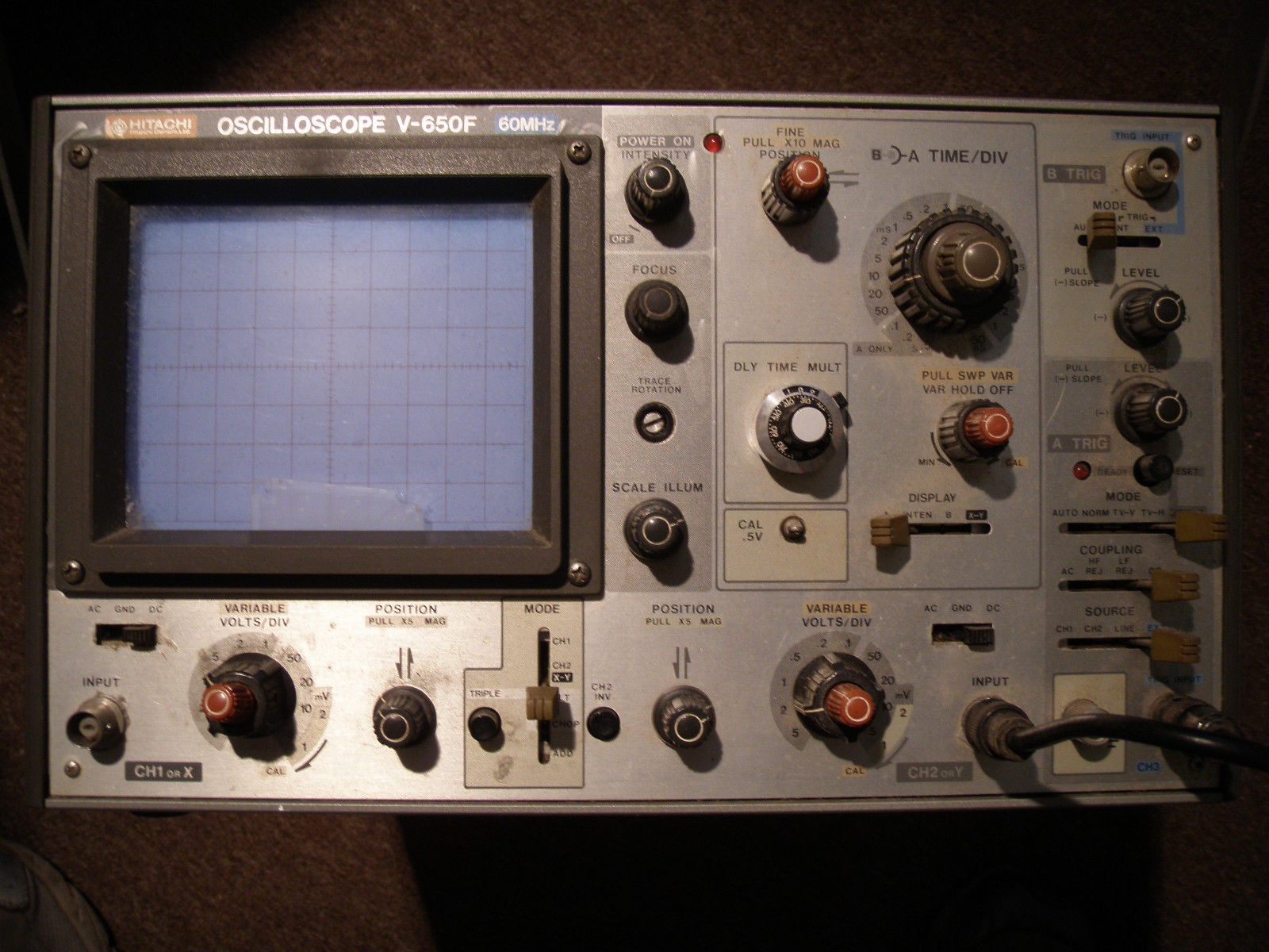 HITACHI OSCILLOSCOPE V-650F | eBay