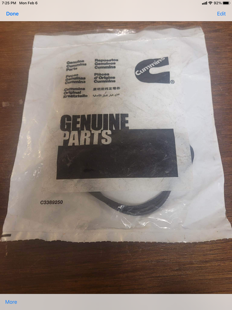 OEM Cummins 3679931 Gasket Camshaft Cover for sale online | eBay