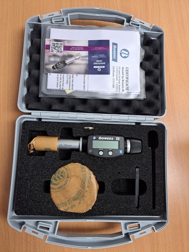 Bowers XTD25M-BT digital 3 Point Bore Mic Micrometer 25-35MM Brand new in box | eBay UK