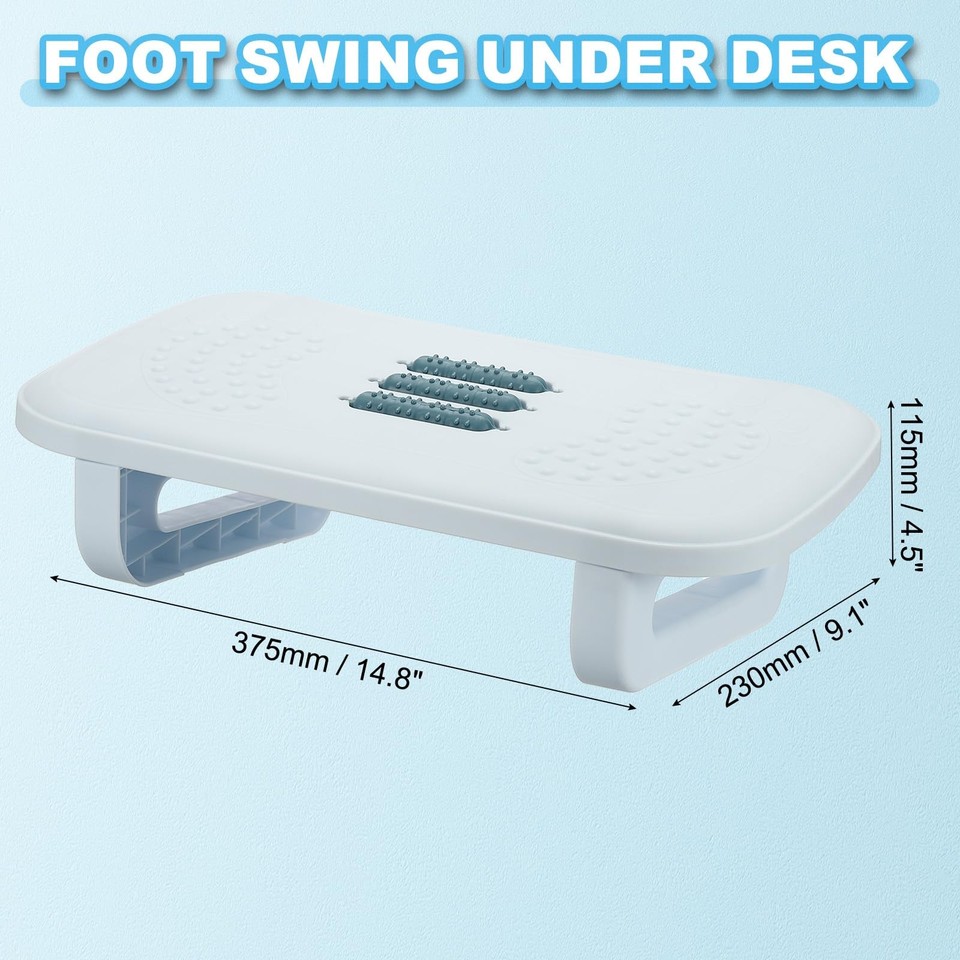 Foot Rest Non-Swingable Stools Leg Rest Footrest for Under Desk at Work ...