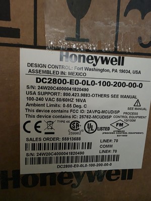 QTY:1 DC2800-E0-0L0-100-200-00-0 Temperature Controller | eBay