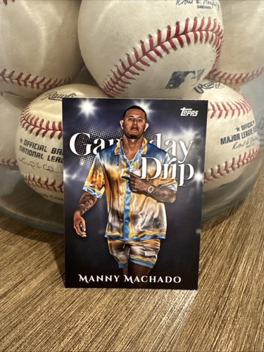 2025 Topps Manny Machado #GD-14 Gameday Drip Insert San Diego Padres | eBay