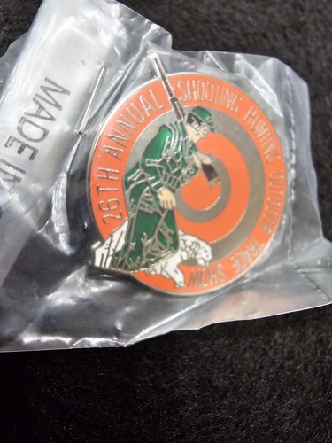 New NOS Annual Shooting Gun Pin Hunting Outdoor Show NRA Rifle Weapon ...