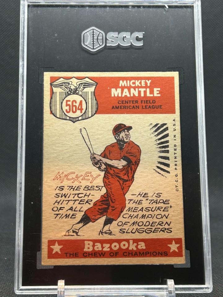 1959 Topps '59 All-Star Selection Mickey Mantle #564 - NEW YORK YANKEES ...