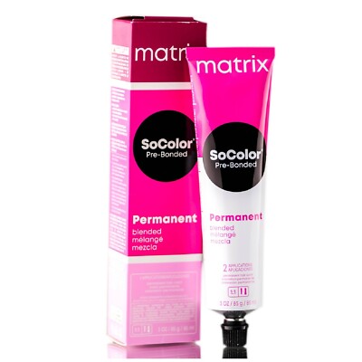 Matrix Socolor Pre-Bonded 6W Light Brown Warm Permanent Hair Color 3oz ...