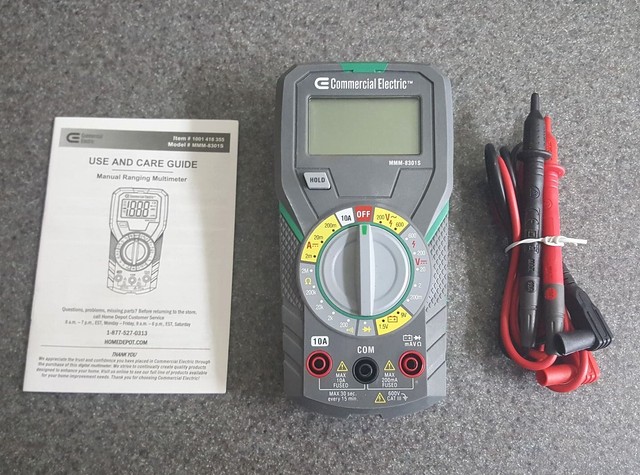 Commercial Electric Manual Ranging Multimeter for sale online | eBay