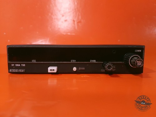 064-1054-30 Bendix KY 196A VHF COMM Transceiver - 27.5 vdc - W/ Mount ...
