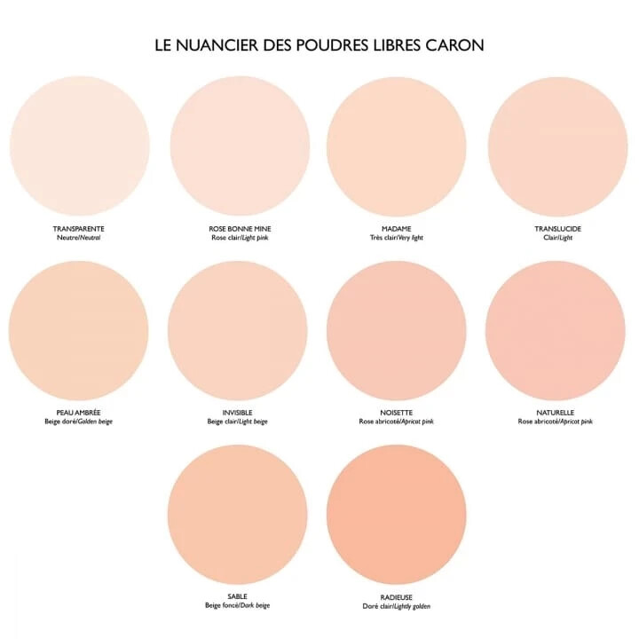 CARON Paris Classic Loose POWDER / Poudre Libre Classique .7oz/20g NEW ...