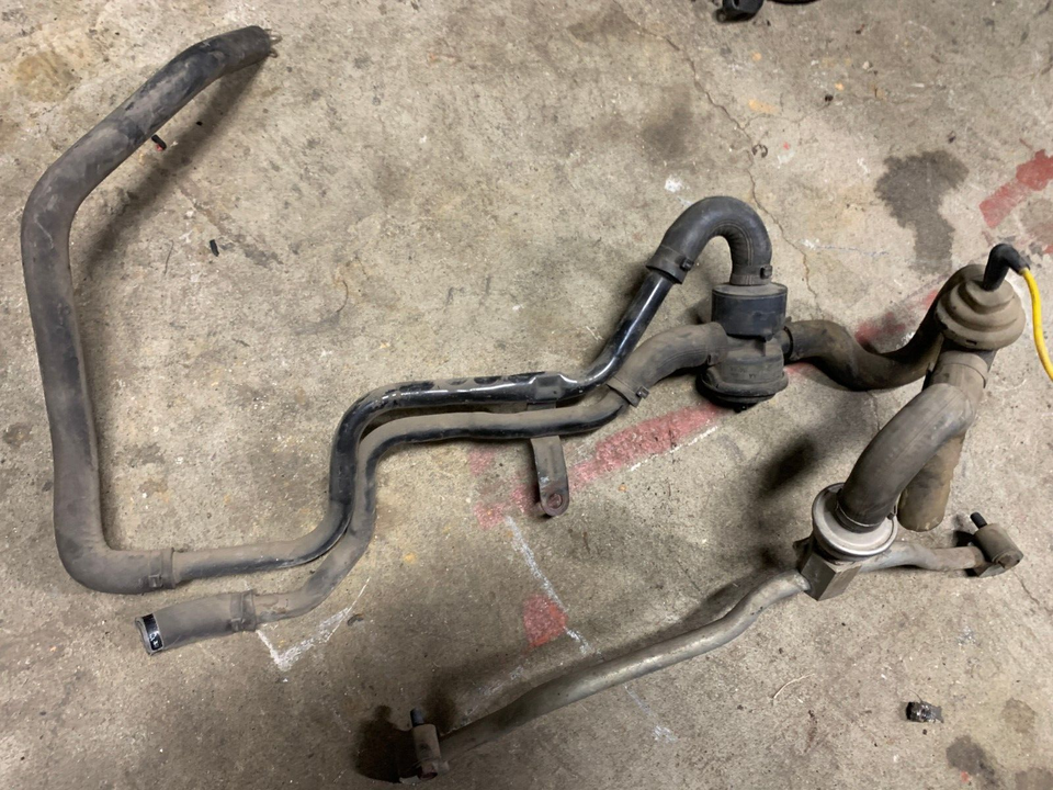 94-95 Ford 351W Smog Air Injection Hose Pipes Solenoids F-150 F-250 ...