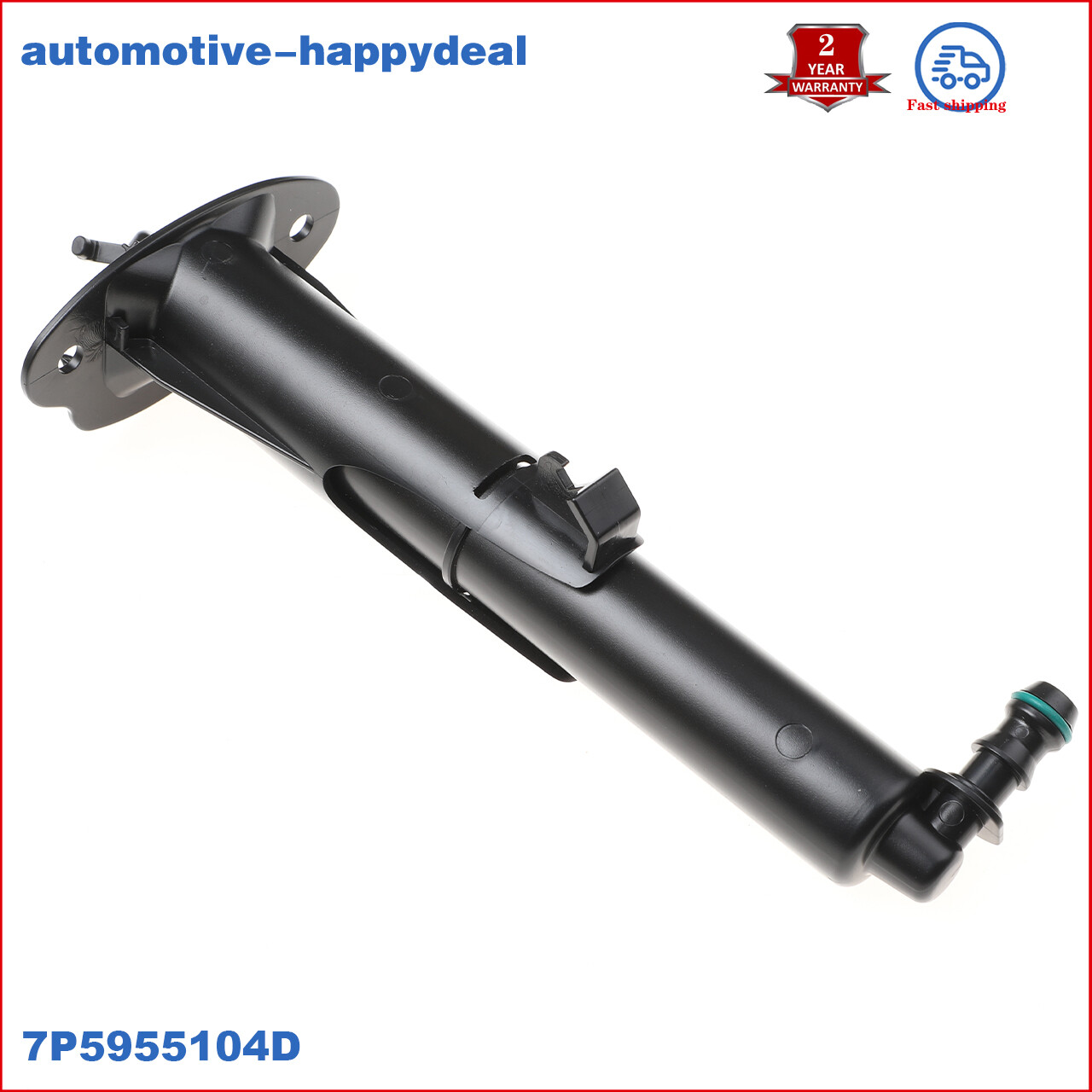 7P5955104D Headlight Washer Nozzles Front Right for Porsche Cayenne ...