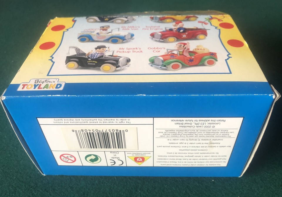 Lot 1/12 Lledo Noddy In Toyland Die Cast Model Car Mr Plod's Police Car ...