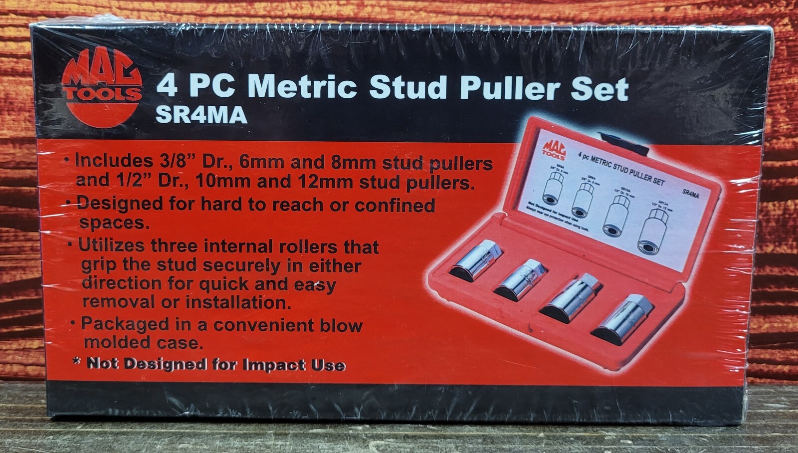 SEALED MAC Tools 4pc. Metric Stud Puller Set SR4MA | eBay