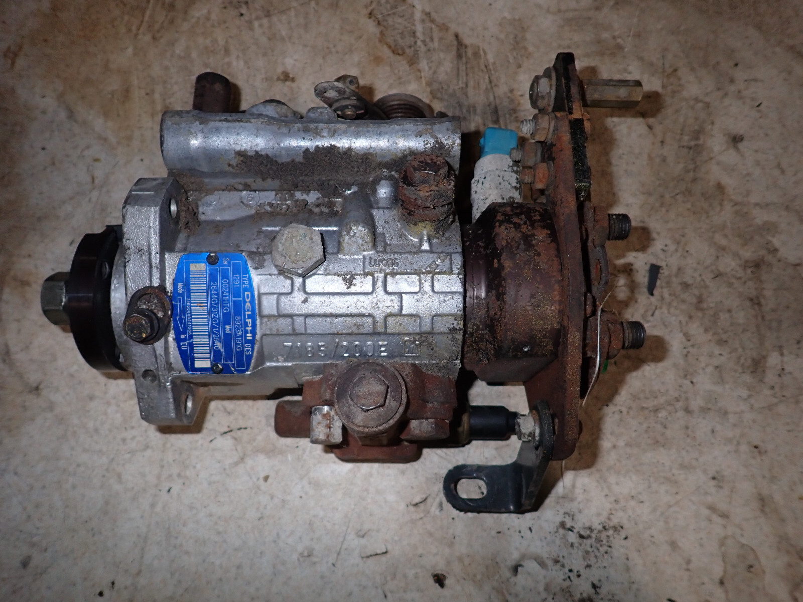 Perkins Diesel Engine Delphi 1291 Fuel Injection Pump 8923A191G OEM ...