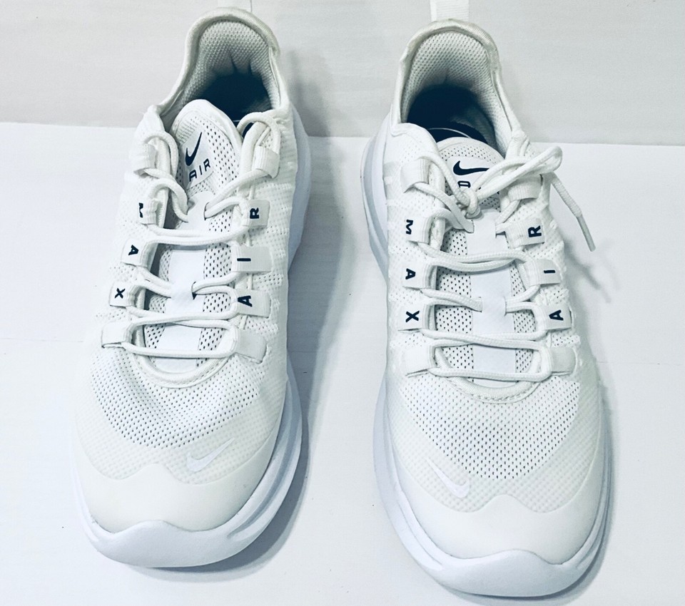 Women’s Nike Air Max Axis White Black Running Shoes Comfort AA2168 100 ...
