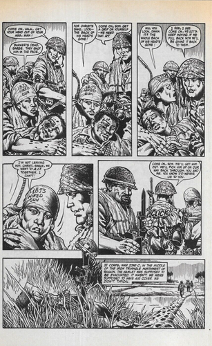 Vietnam Journal Comic 6 Cover A First Print 1988 Don Lomax Clem Robins ...