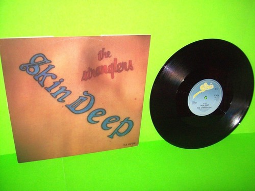 The Stranglers ‎Skin Deep 12" Vinyl Record UK 1984 Embossed Textured ...